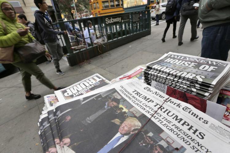 Donald Trump wins: Newspaper front pages from around the world | Local ...