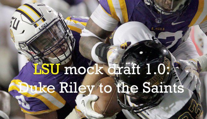 LSU mock 2017 NFL Draft 1.0: LB Duke Riley to the Saints | Sports ...