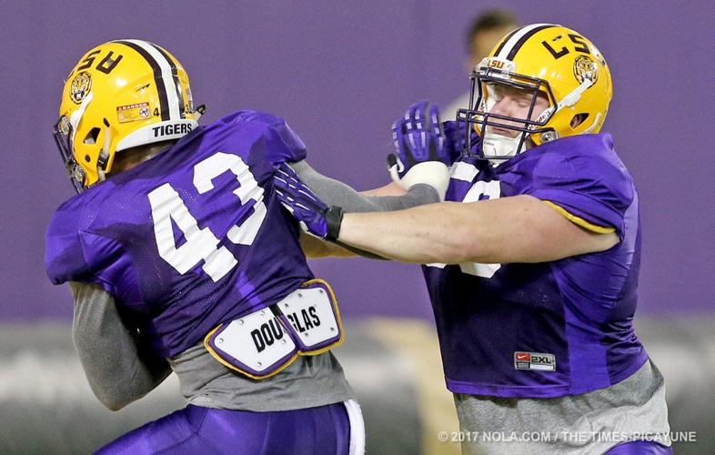 Derrius Guice, Will Clapp return to LSU practice; Donnie Alexander ...