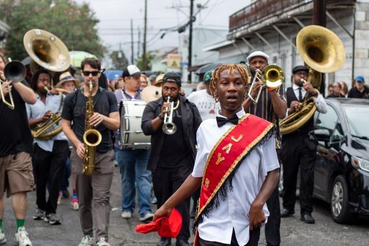 Scenes from the "Jazz Funeral for Democracy" Second Line | | nola.com