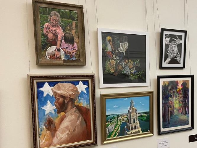 Art by Louisiana high schoolers hangs in the U.S. Capitol | Local ...