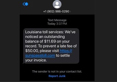 Louisiana warns residents of outstanding toll scam | Crime/Police ...