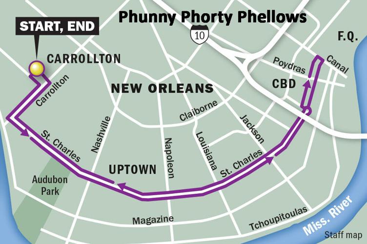 2024 Walking parades in New Orleans: See list and maps. | Mardi Gras ...