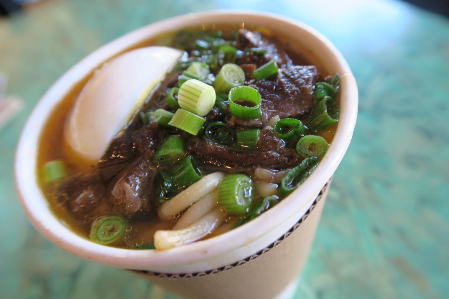 When New Orleans parties, yaka-mein is hangover relief by the quart ...