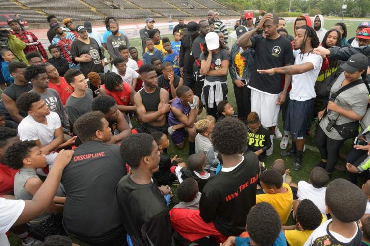 Photos, Video: Keenan Lewis football camp and peace rally | News | nola.com