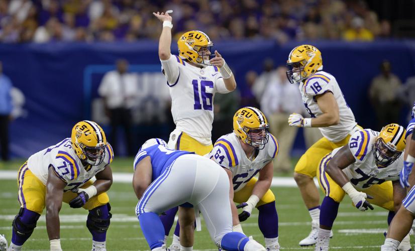 Photos: Big plays from Derrius Guice, plenty of LSU fans in stands as ...