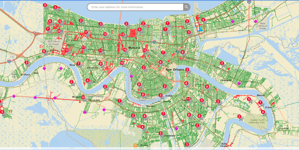 Entergy and Cleco: Power outages in metro New Orleans could last until ...