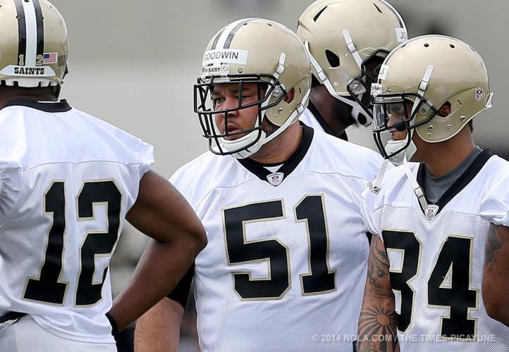Center Jonathan Goodwin joins the Saints for OTA's : Photo gallery ...