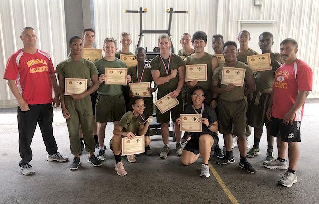 New Orleans Military and Maritime Academy holds drill and physical ...
