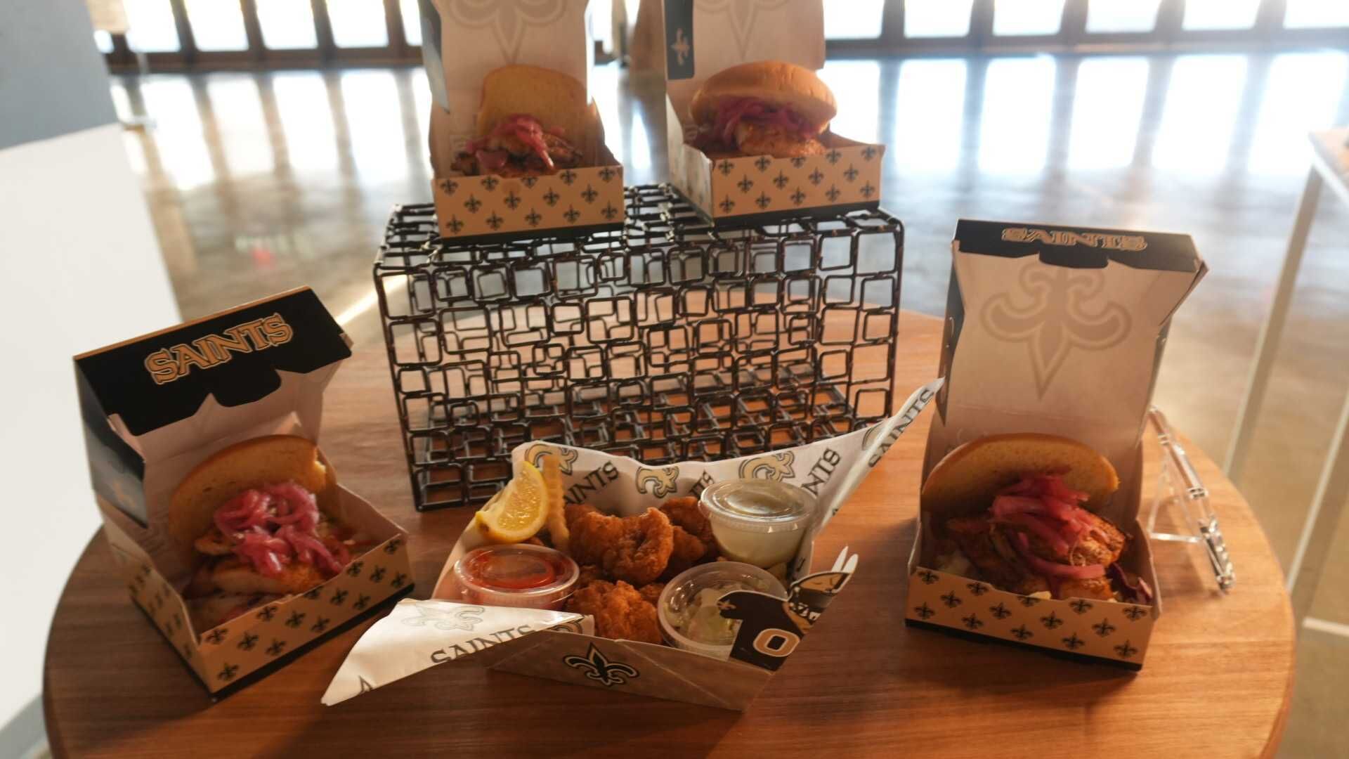 See Superdome food menu for 2025 New Orleans Saints games | Where NOLA ...
