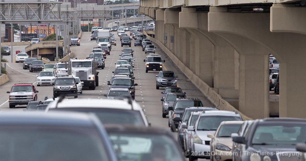 Pontchartrain Expressway overhaul to relieve gridlock begins with ramp ...