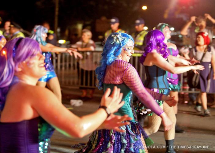 The Krewe of Cleopatra rolls down the Uptown route: photos ...