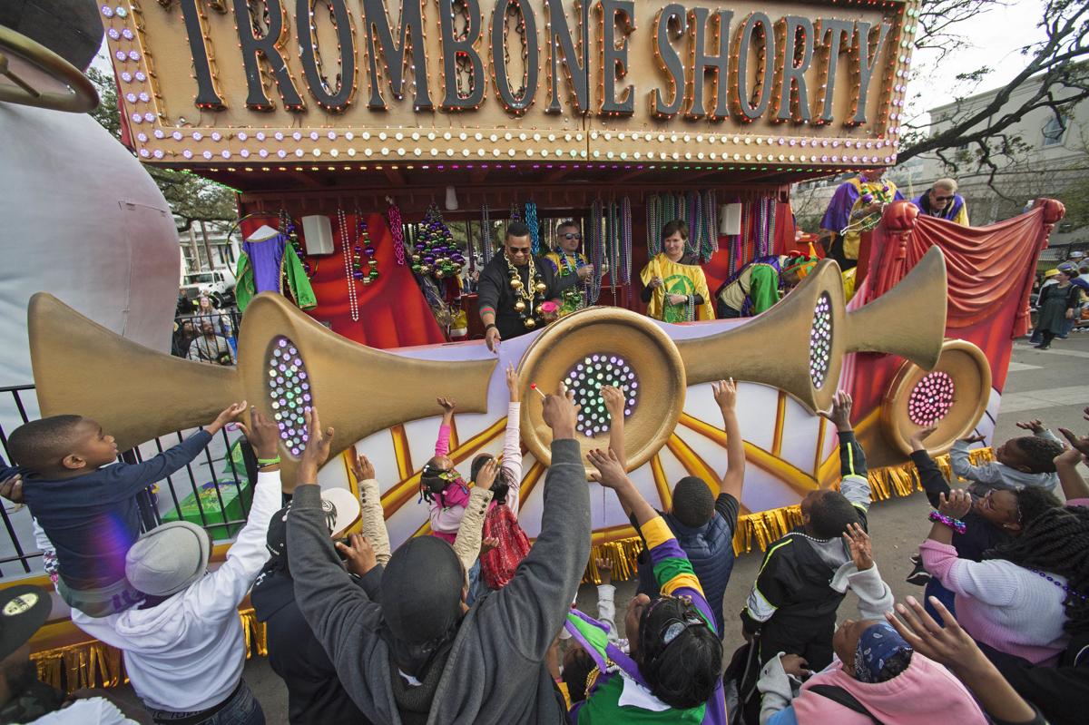 Photos: Trombone Shorty serves as Grand Marshal of the Krewe of Freret ...
