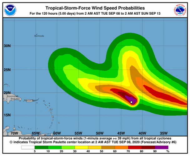 Hurricane Center tracking 4 disturbances, including tropical storms ...