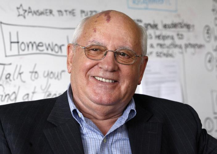 Mikhail Gorbachev visited New Orleans after Hurricane Katrina in 2007 ...