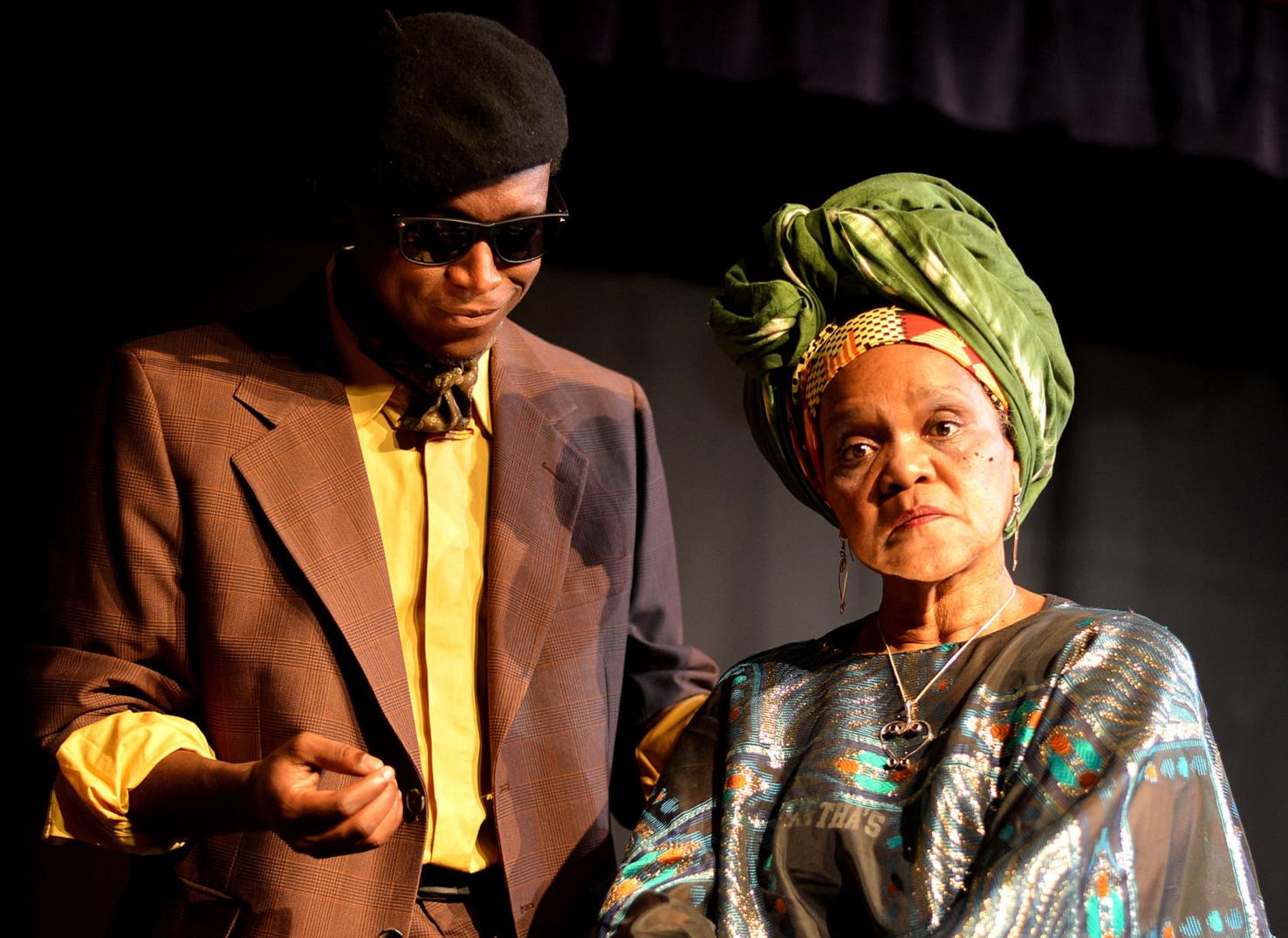 Actress Adella Gautier, also known as Adella Adella the Storyteller ...