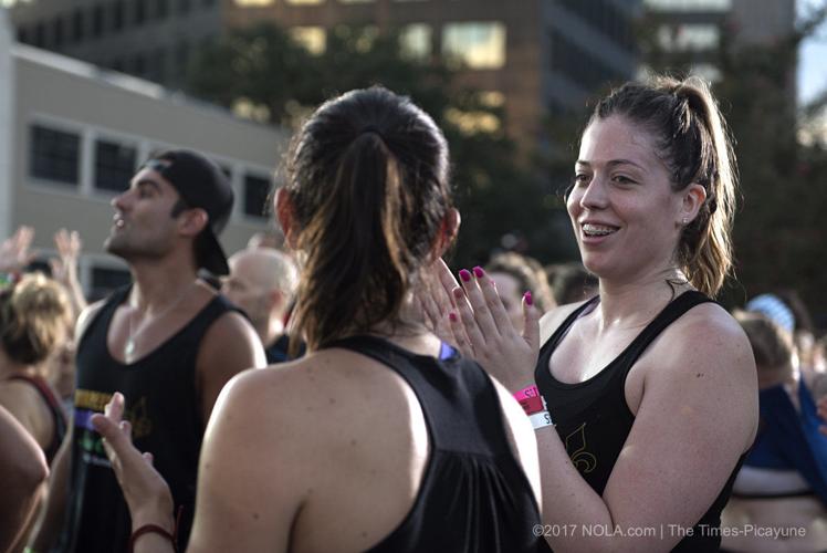 Beachbody hosts sunrise Coach Summit outside the Superdome | Health ...