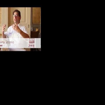 Chef Anthony Scanio of Delmonico talks about the inspiration for his ...