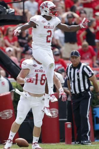 'I didn’t want to give up': For Nicholls receiver C.J. Bates, a long ...