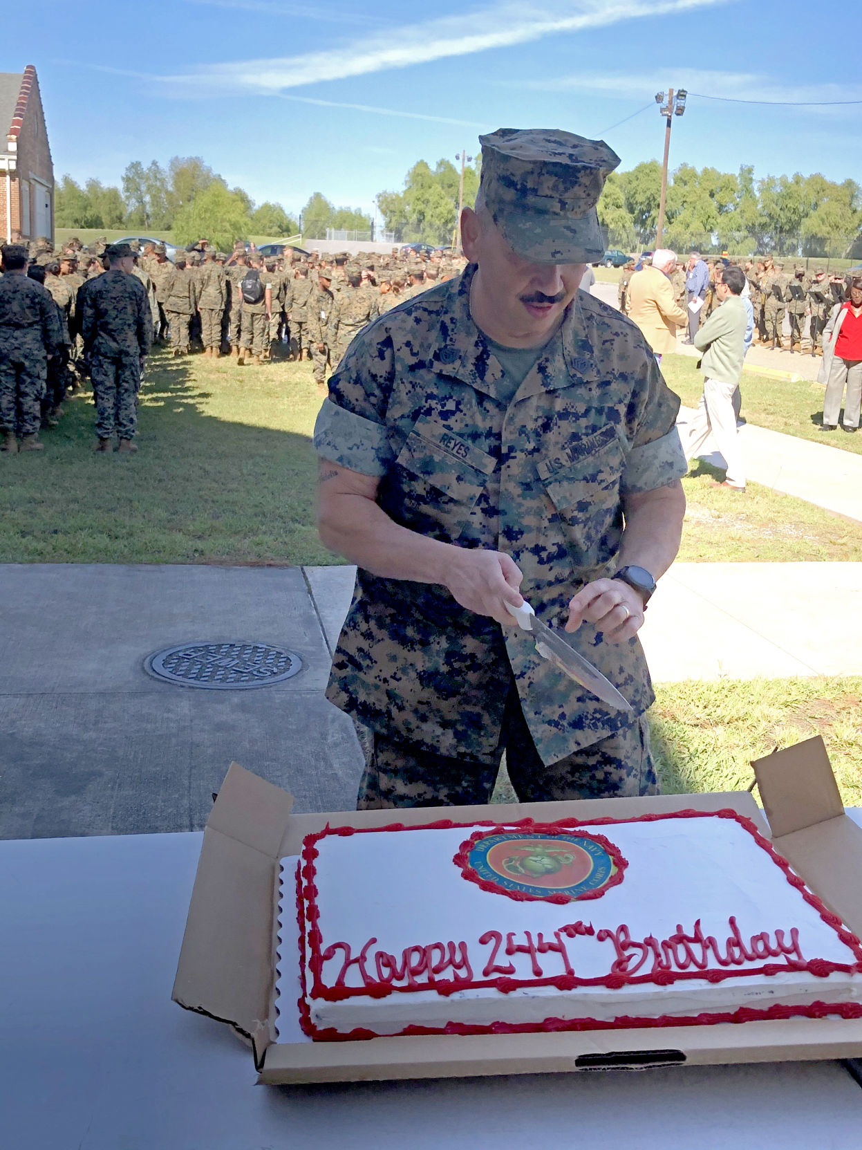 New Orleans Military and Maritime Academy marks Marine Corps birthday ...