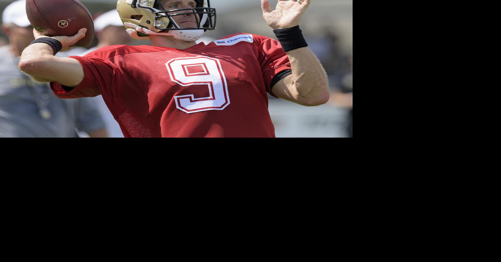 How does Drew Brees look at Saints training camp? See photos from weeks ...