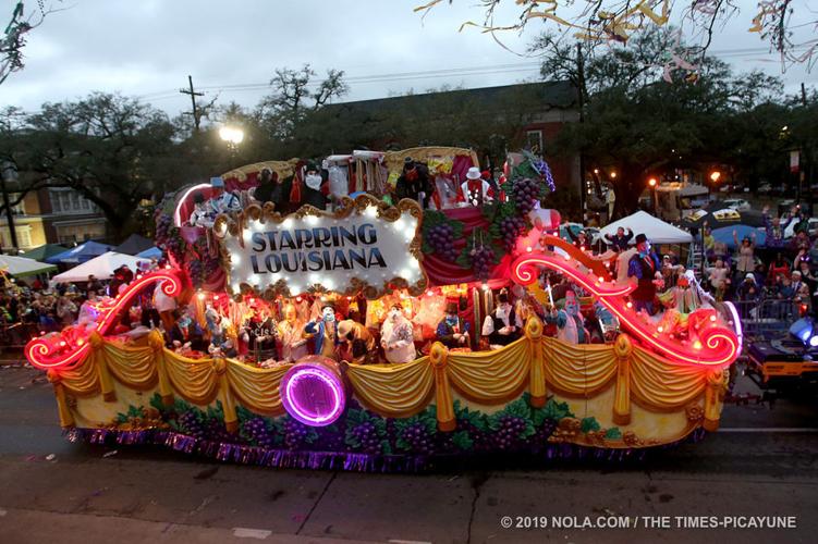 Bacchus presents 'Starring Louisiana' parade on Uptown route: See the ...