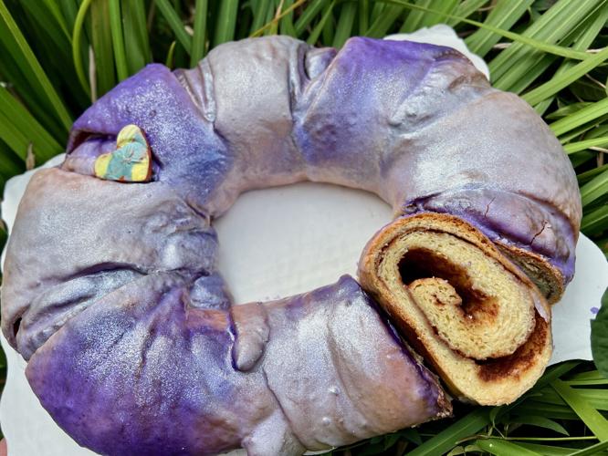 Krewe of Iris inspires new king cake for Mardi Gras 2026 | Where NOLA ...