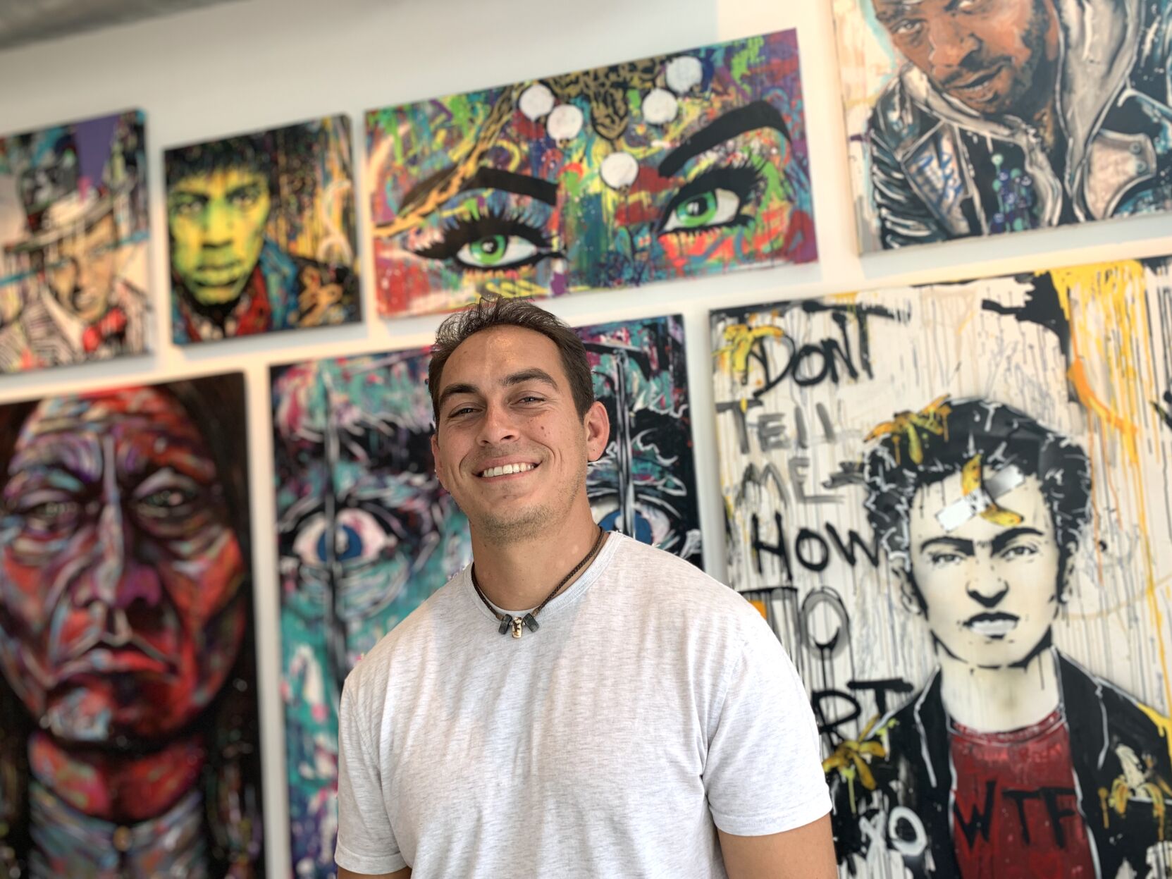 Artist Josh Wingerter has opened a studio-gallery in historic Westwego ...