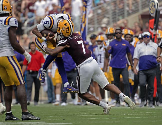 Right call? State's Shawn Preston ejected for hit vs.LSU | LSU | nola.com