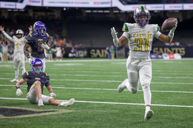 The St. Charles-Calvary state final came down to a fourth-and-1 stop — and a touchdown in the ...