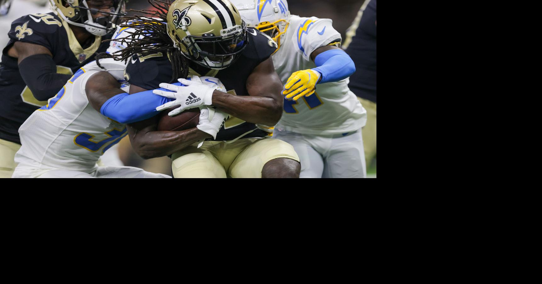 Saints rule out rookie DB Alontae Taylor; Alvin Kamara, Paulson Adebo ...