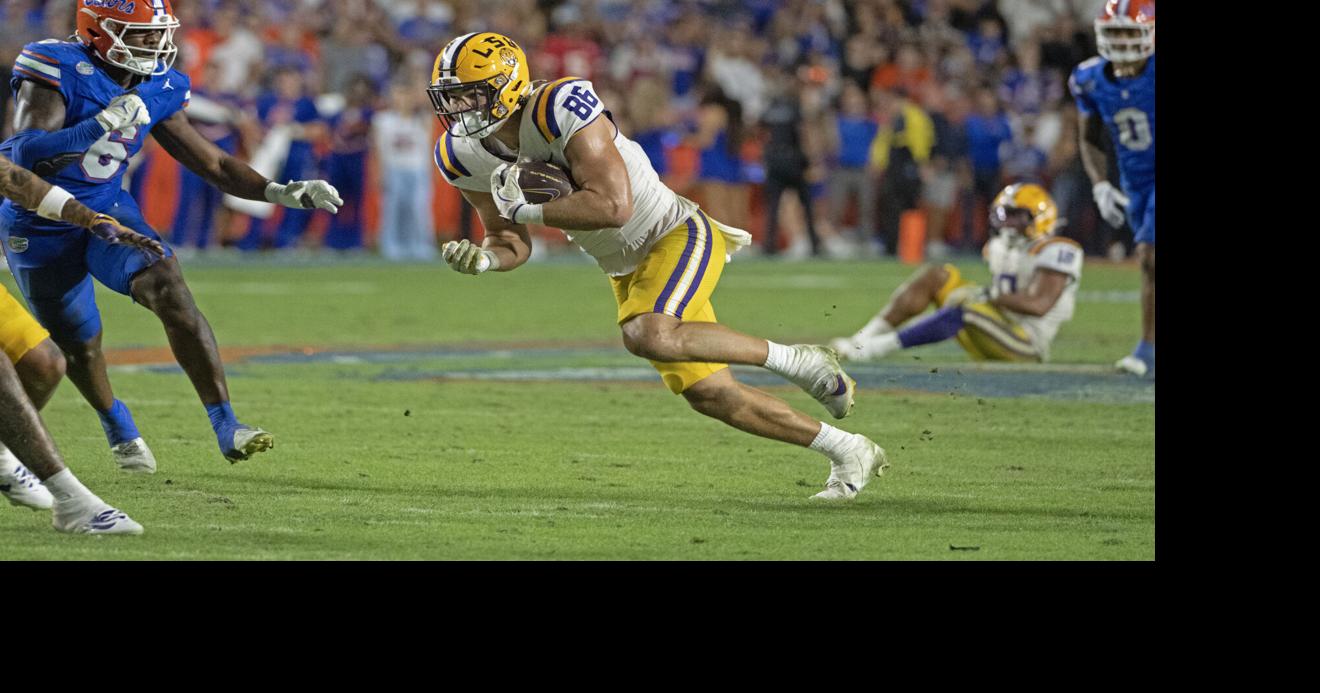 Mason Taylor: LSU football tight end declares for NFL Draft | LSU ...