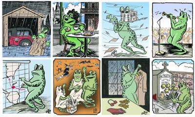 The Times-Picayune weather frog makes his digital debut | Weather ...