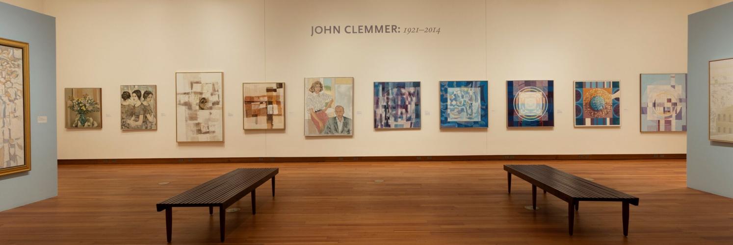 'He was always exploring': Versatile artist John Clemmer is the focus ...