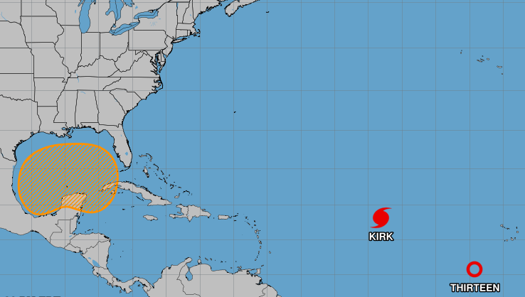 Tropical Depression 13 forms and could become hurricane | Hurricane ...