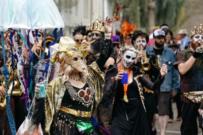 Krewes of Red Beans, Dead Beans and Feijao hit the streets on Lundi ...