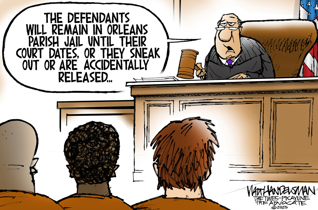 Orleans parish Jail problems Cartoon | Walt Handelsman | nola.com