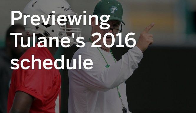 Previewing Tulane's 2016 schedule | Tulane | nola.com