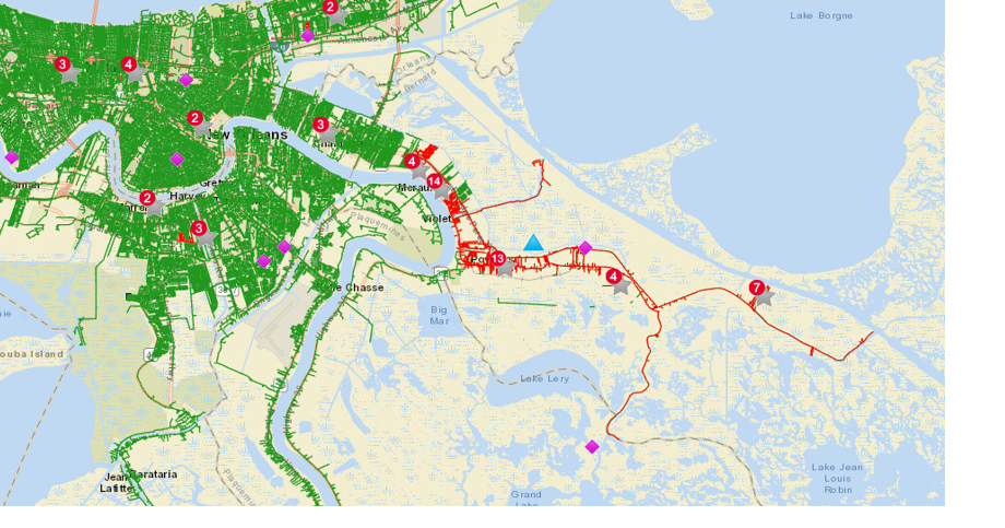 Power out for thousands in St. Bernard Parish, Entergy says | Business ...