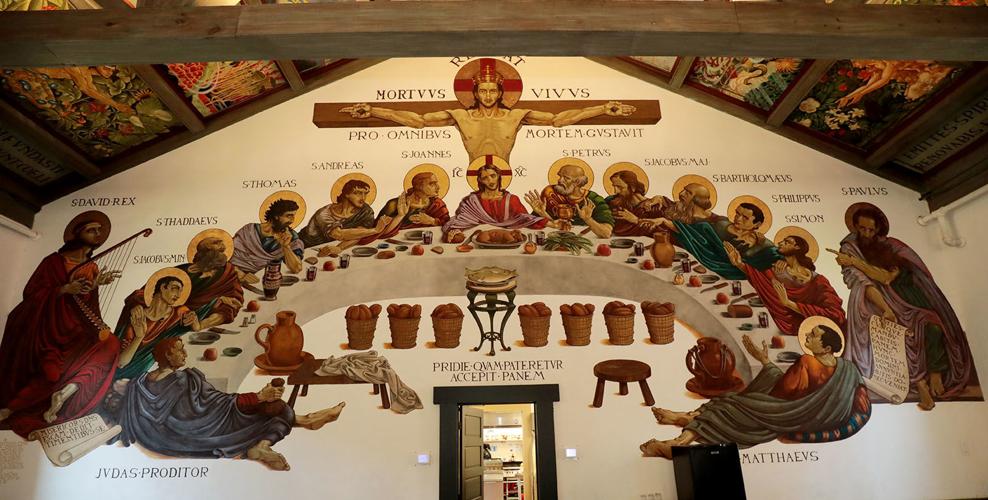 Abbey's treasured murals are beautifully restored after years of ...