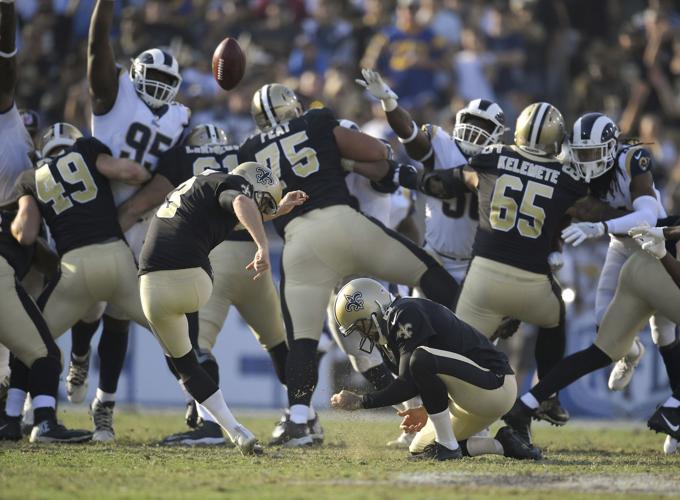 Photos: Big plays, big hits as New Orleans Saints, Los Angeles Rams do ...