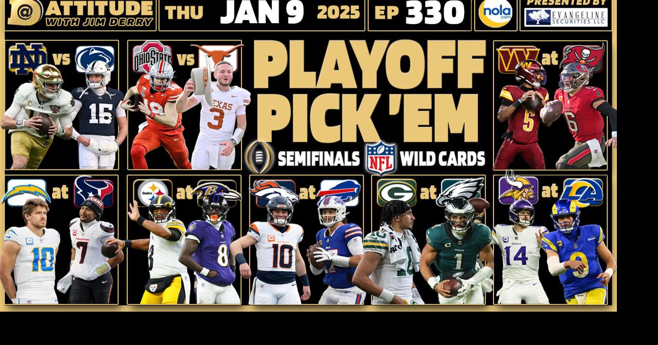 Playoff picks for CFP semifinals, NFL playoffs: Dattitude | Sports ...