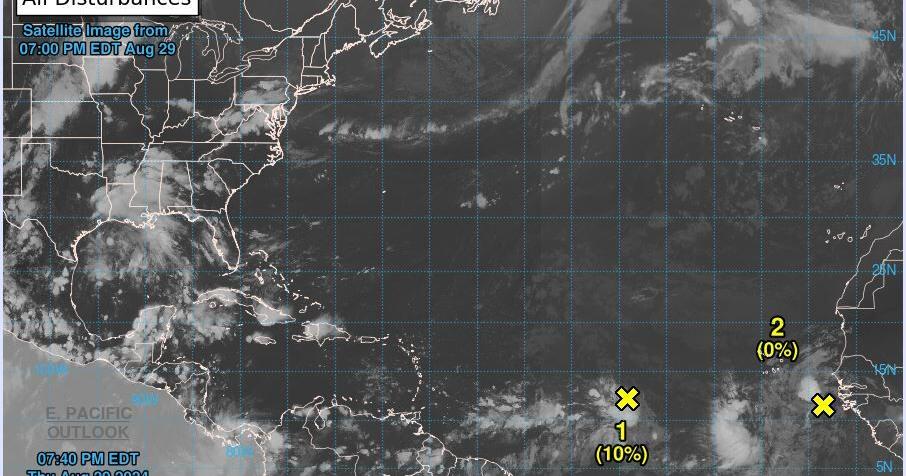 Forecasters eye tropical wave off the coast of Africa | Hurricane ...