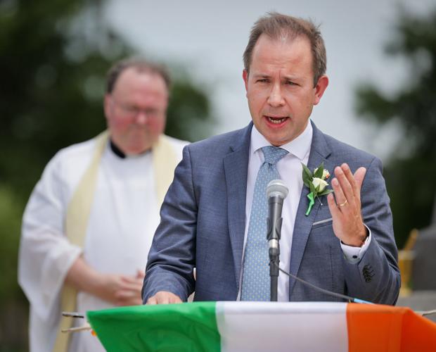 Irish immigrants park dedicated at new basin canal they dug | News ...