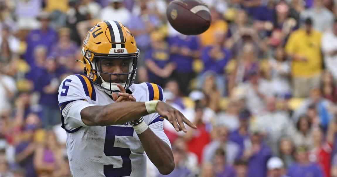 How Jayden Daniels' growth let LSU run an offense at the pace it wants ...
