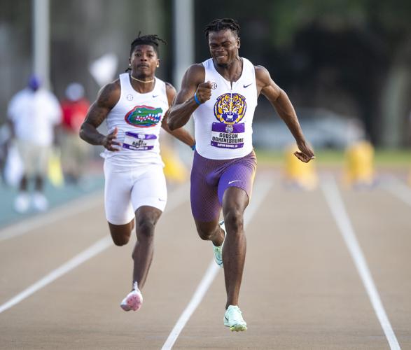 Godson Oghenebrume is making his mark as LSU sprinter | LSU | nola.com