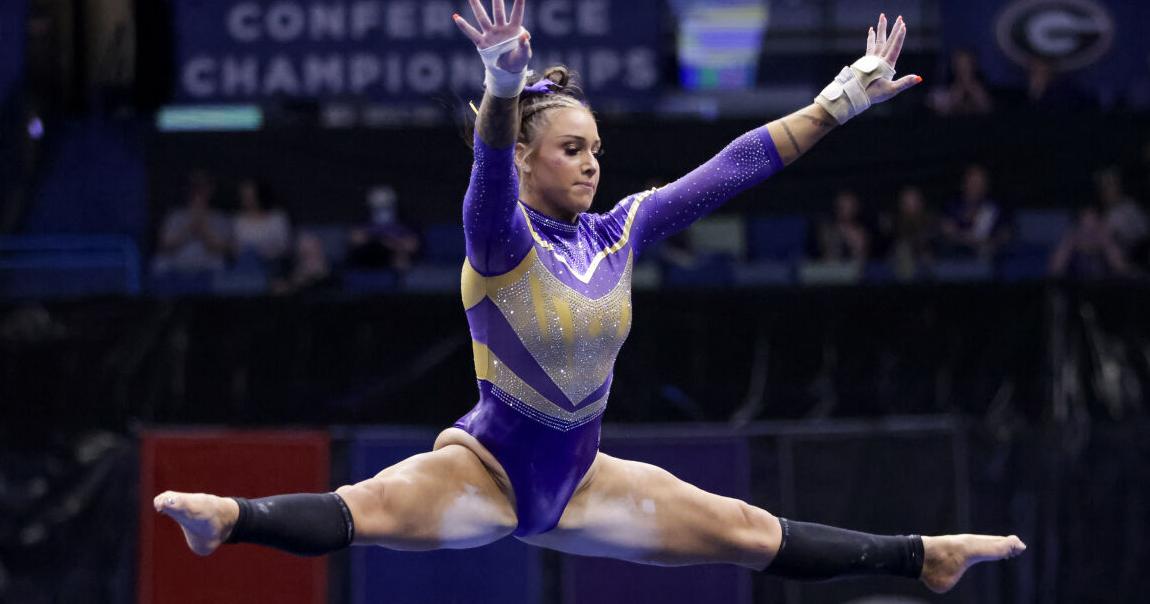 LSU gymnasts trying to advance in NCAA Fayetteville regional | LSU ...