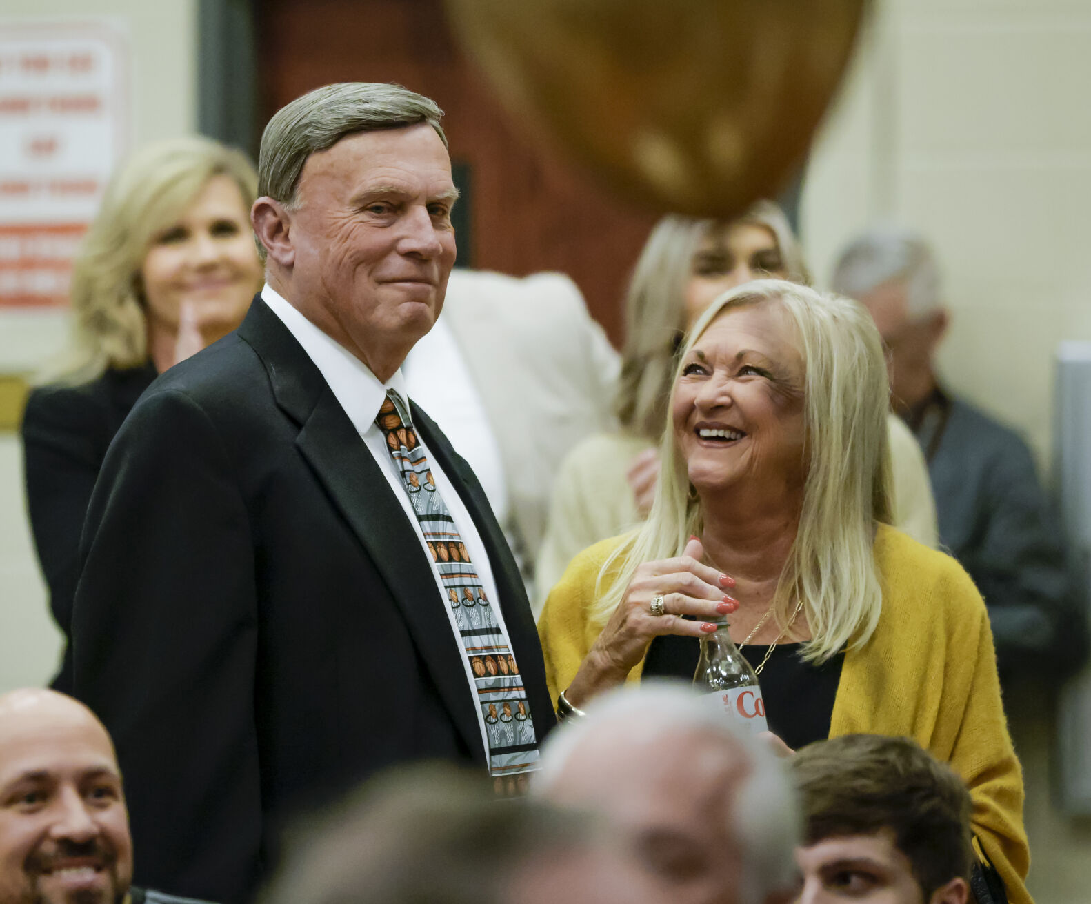 Photos: Salmen High gym named for Hall of Fame coach during ceremony ...