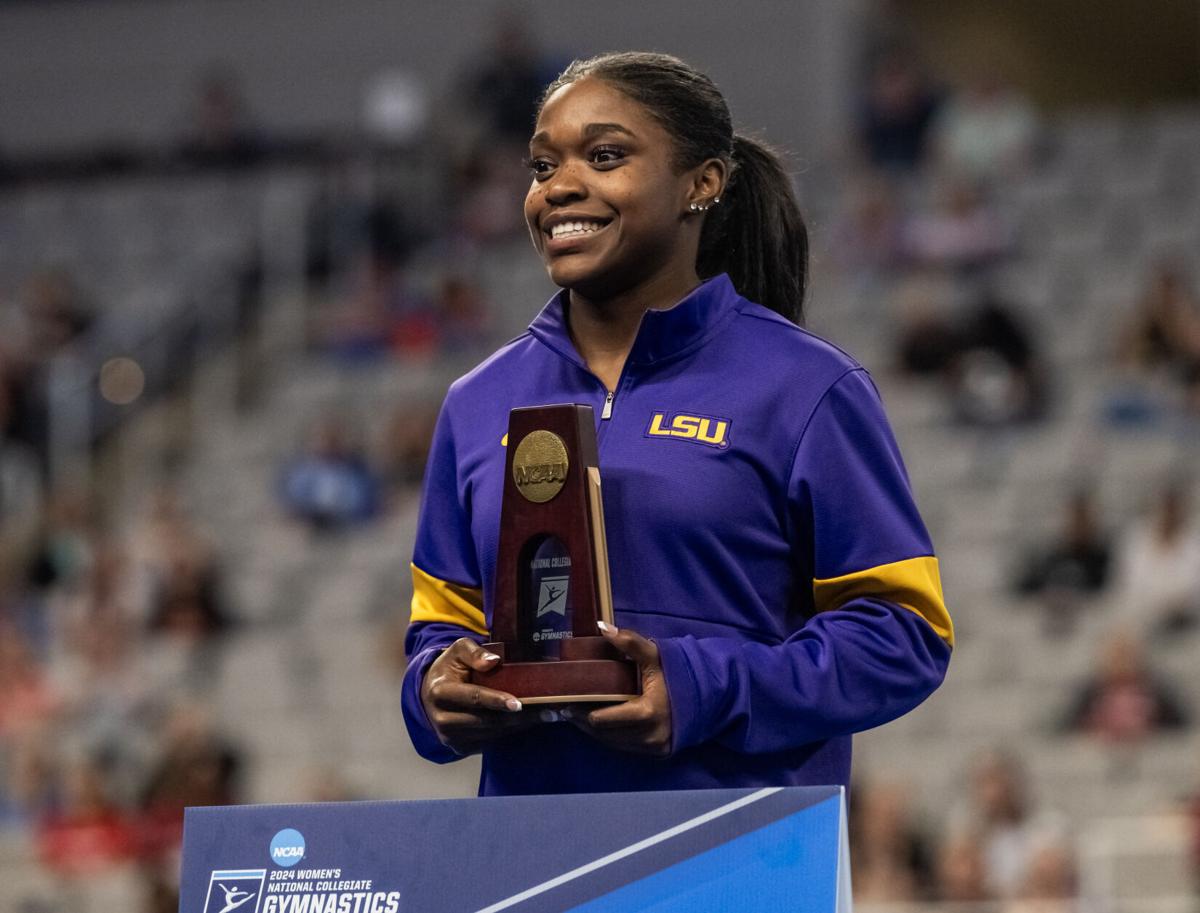 Gymnast Kiya Johnson decided her future with LSU gymnastics | LSU ...