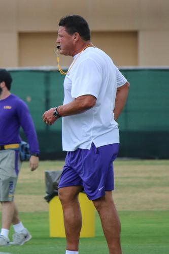 Who stood out to Ed Orgeron in day 1 of LSU fall camp? | Archive | nola.com